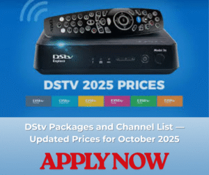 DStv Packages Updated Prices 2025